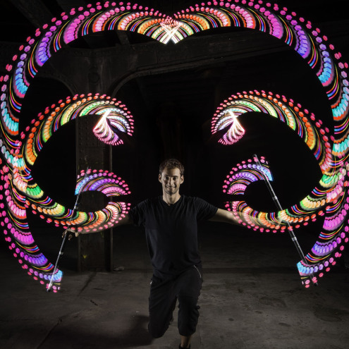 Visual Pixel Poi MINI - Pyroterra Lighttoys