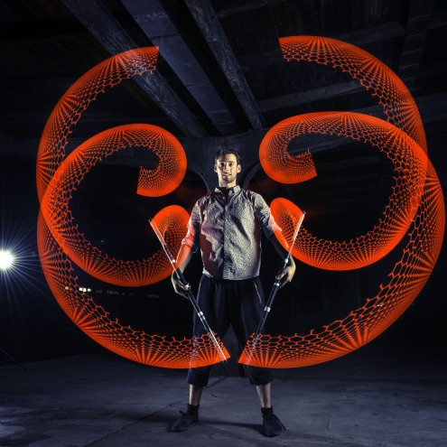 Visual Pixel Poi MINI - Pyroterra Lighttoys