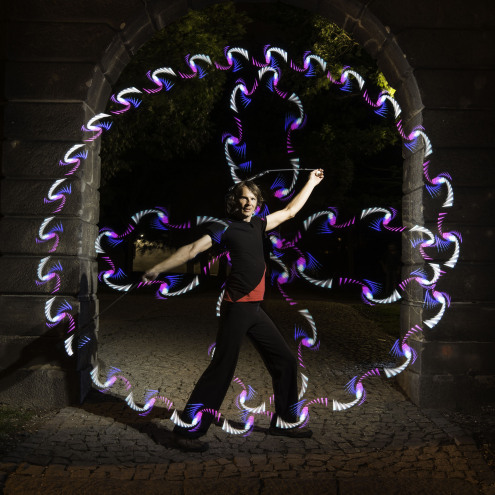 Visual Pixel Poi MINI - Pyroterra Lighttoys