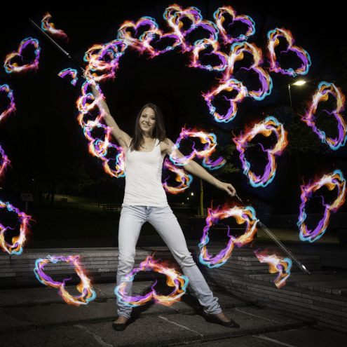 Visual Pixel Poi CLASSIC - Pyroterra Lighttoys