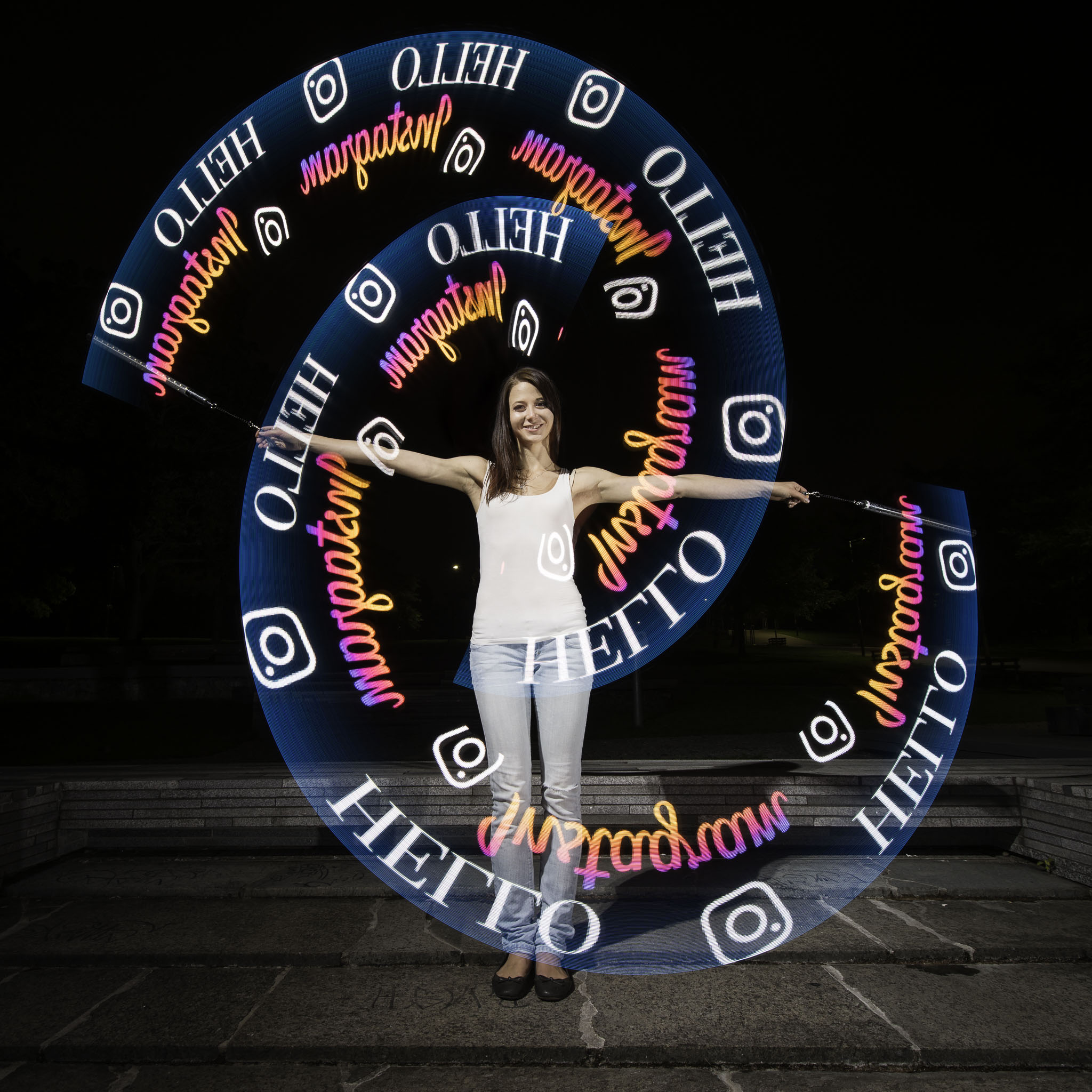 Visual Pixel Poi CLASSIC - Pyroterra Lighttoys