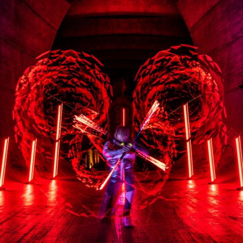 Visual Pixel Poi CLASSIC - Pyroterra Lighttoys