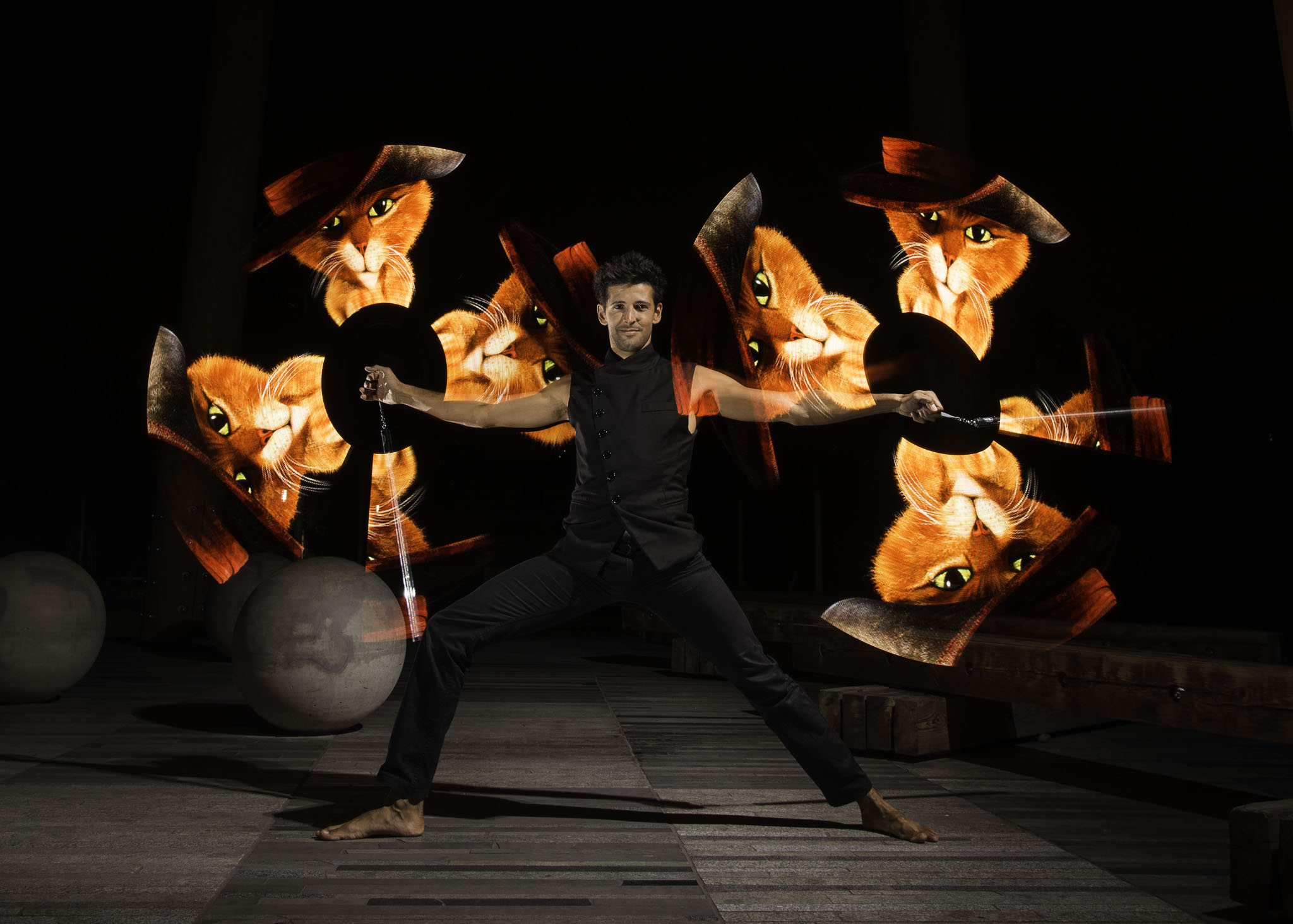 Visual Pixel Poi MAXI - Pyroterra Lighttoys