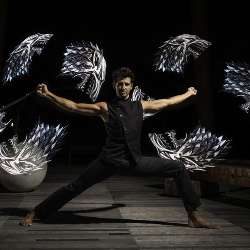 Visual Pixel Poi MAXI - Pyroterra Lighttoys