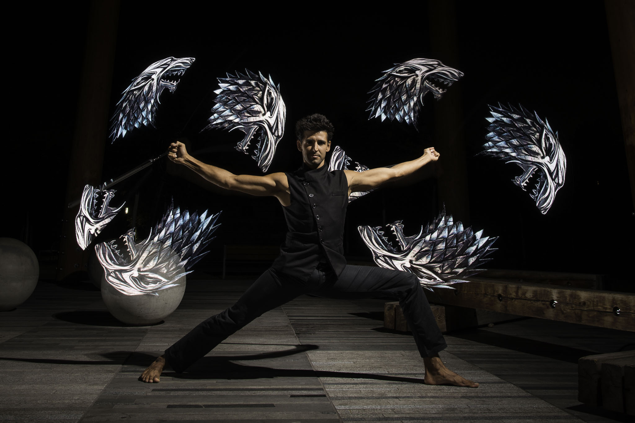 Visual Pixel Poi MAXI - Pyroterra Lighttoys