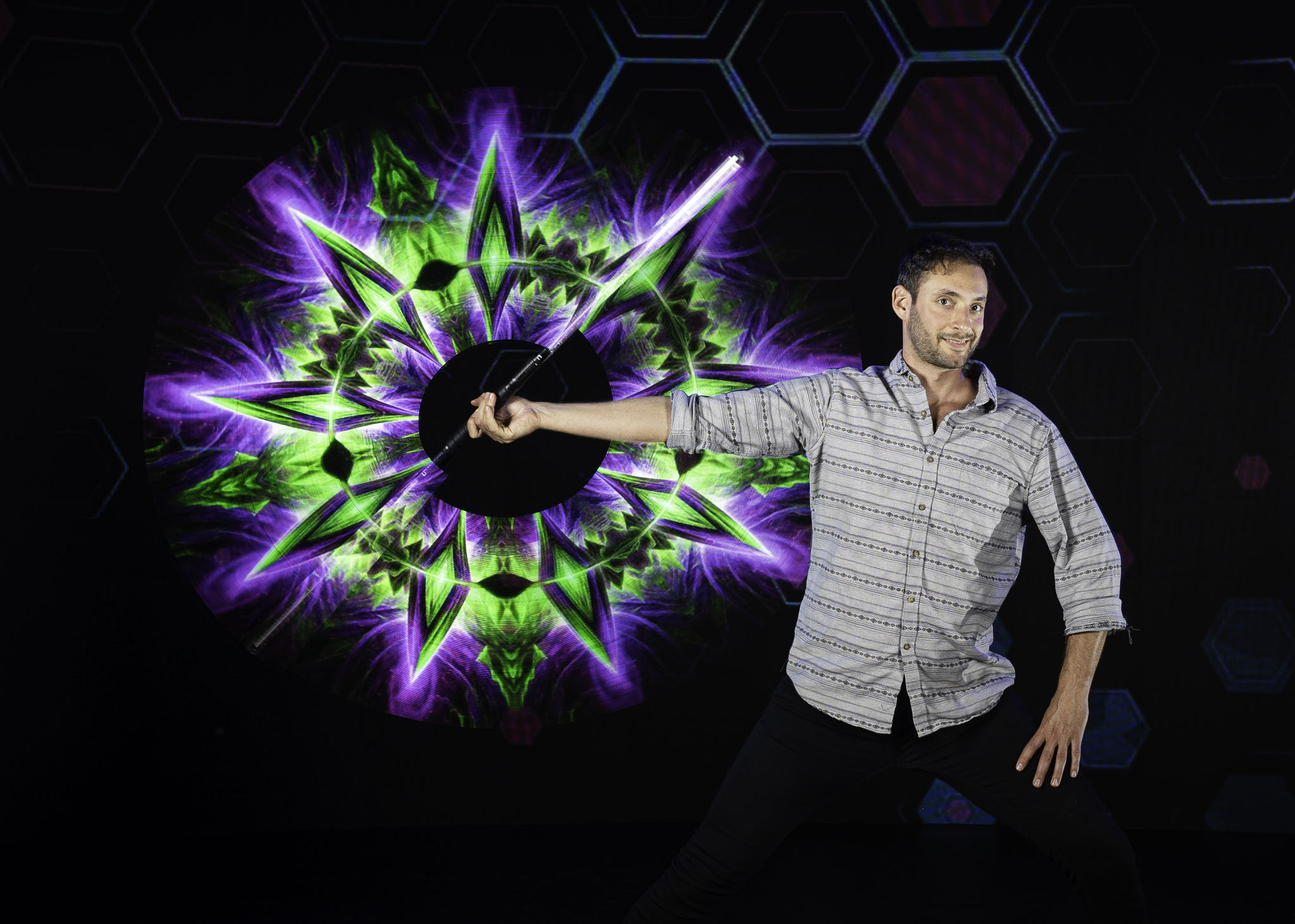 Visual Pixel Poi MAXI - Pyroterra Lighttoys