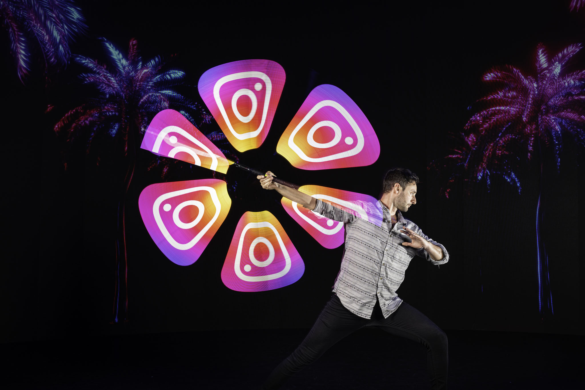 Visual Pixel Poi MAXI - Pyroterra Lighttoys