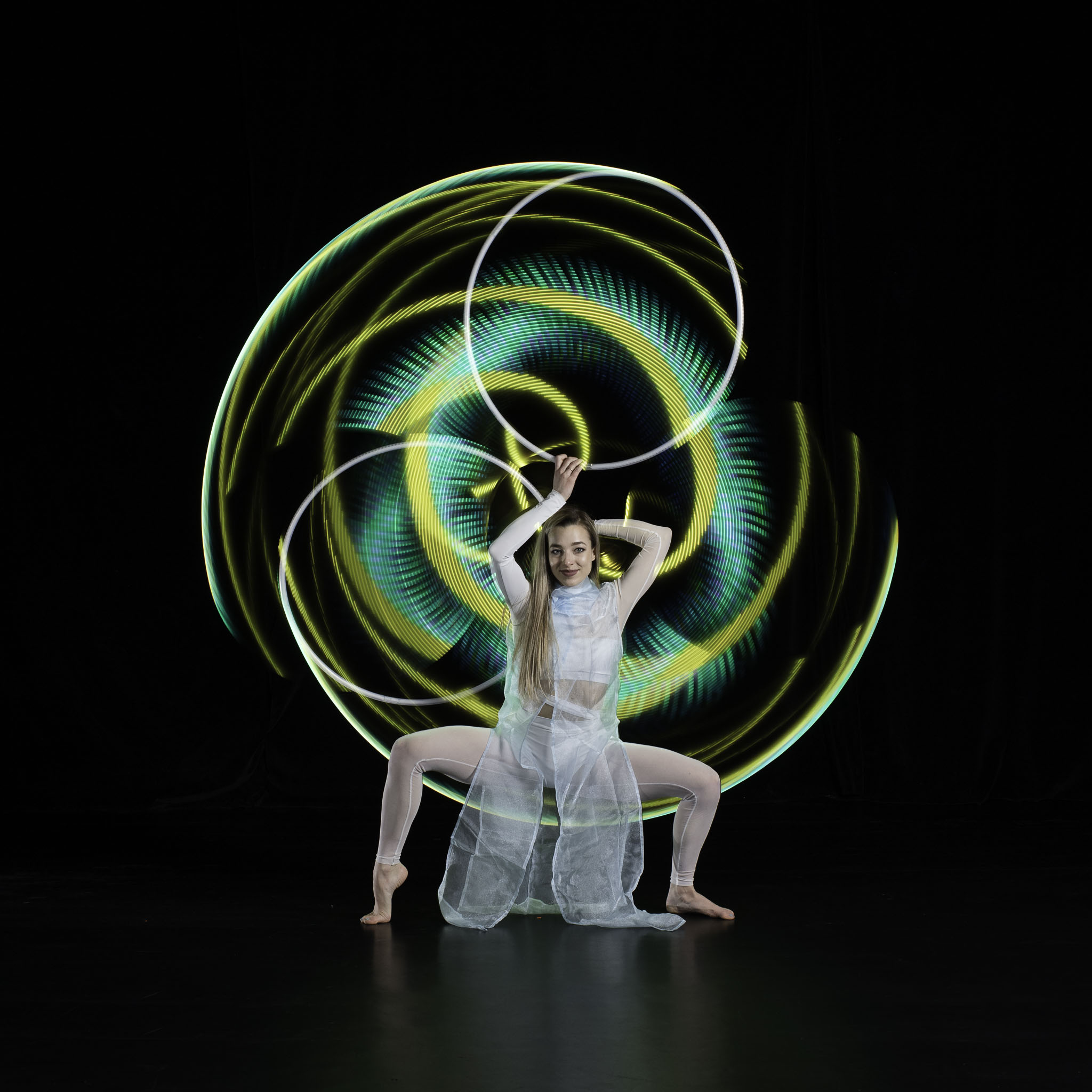 Visual LED Hoop - Pyroterra Lighttoys