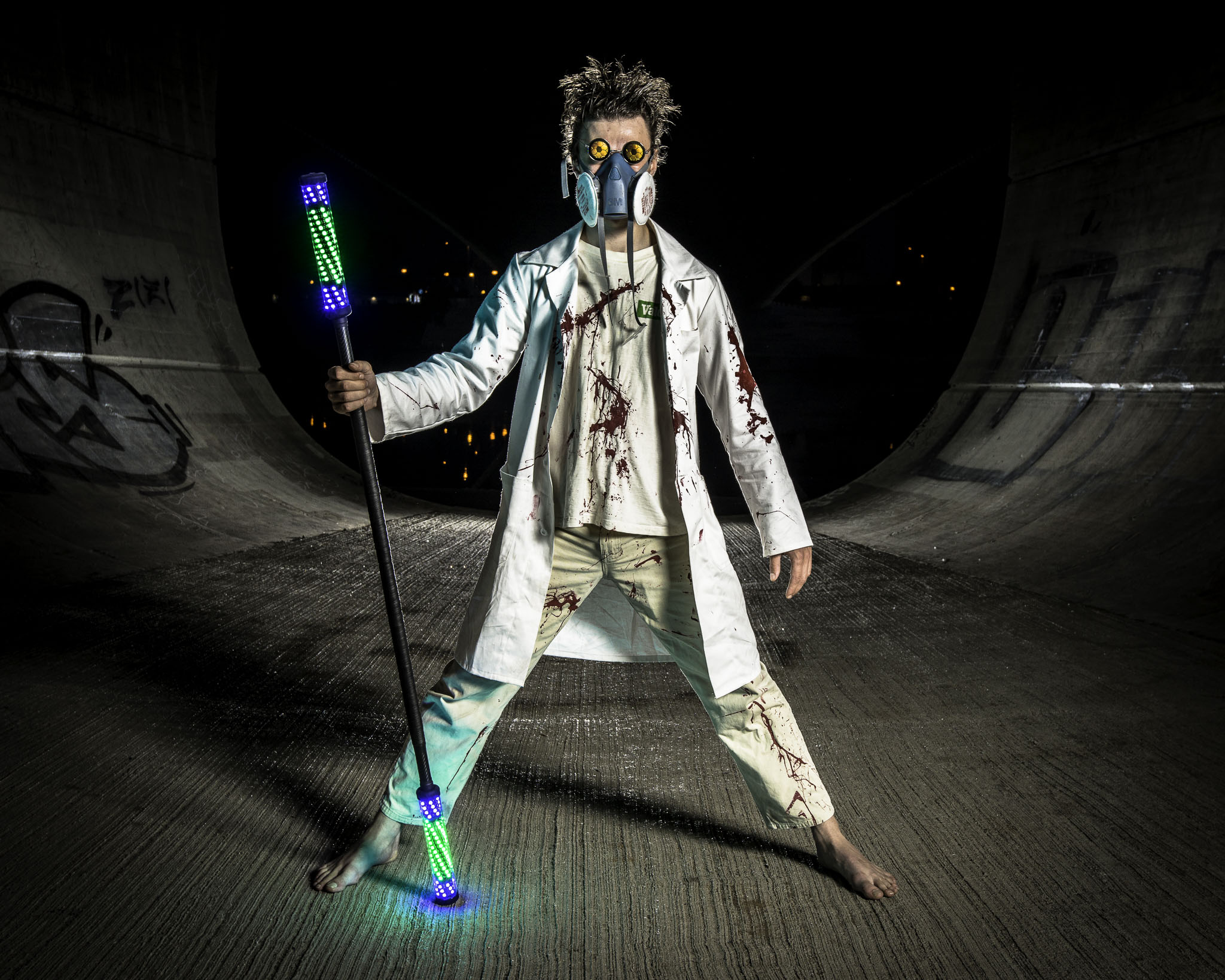 LED Contact Staff - Pyroterra Lighttoys