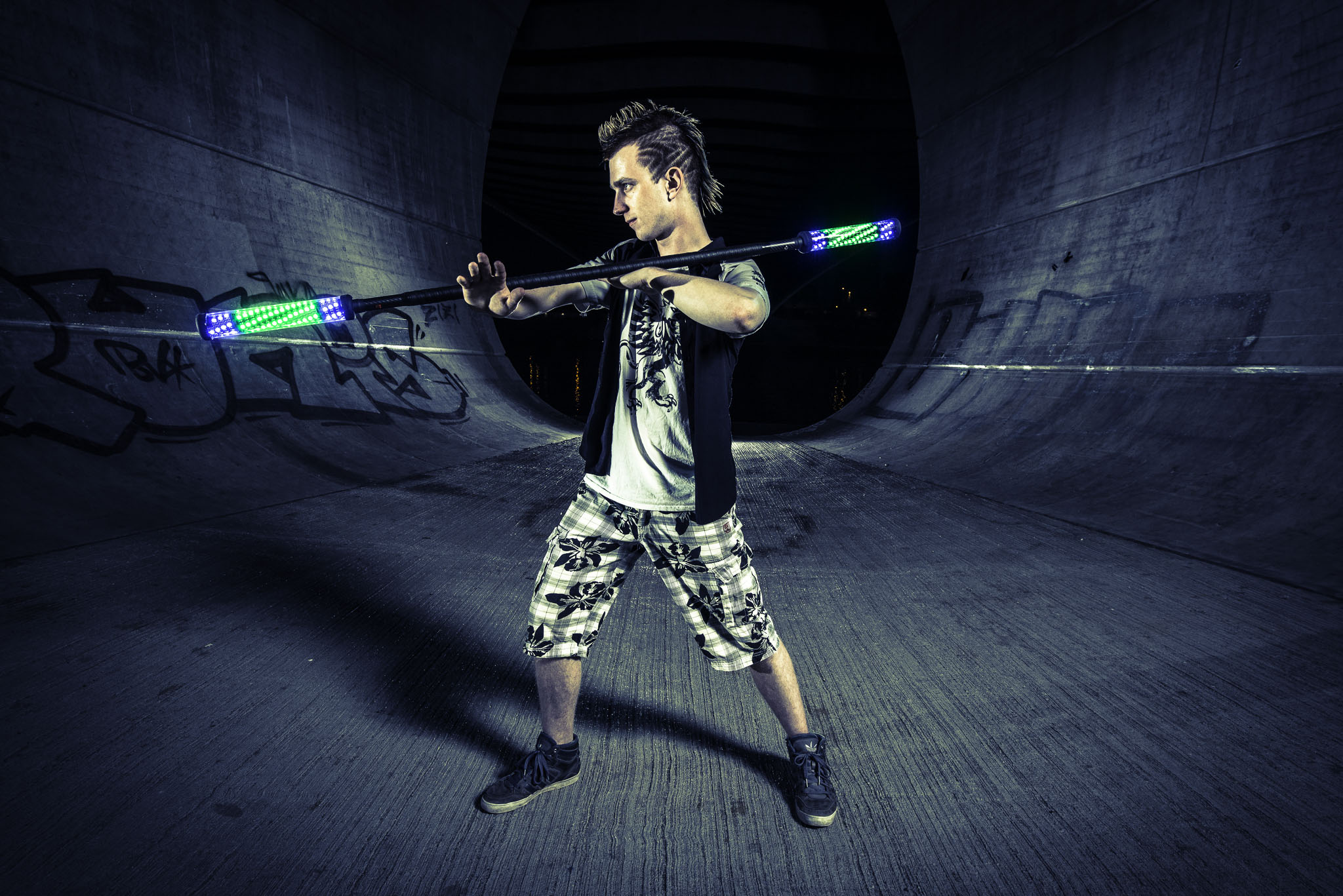 LED Contact Staff - Pyroterra Lighttoys