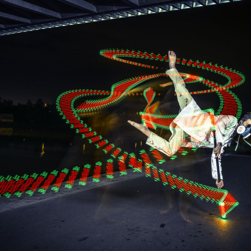 LED Contact Staff - Pyroterra Lighttoys