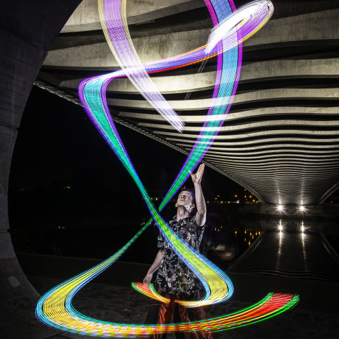 LED Contact Staff - Pyroterra Lighttoys