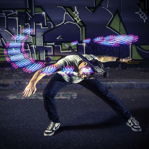 LED Contact Staff - Pyroterra Lighttoys