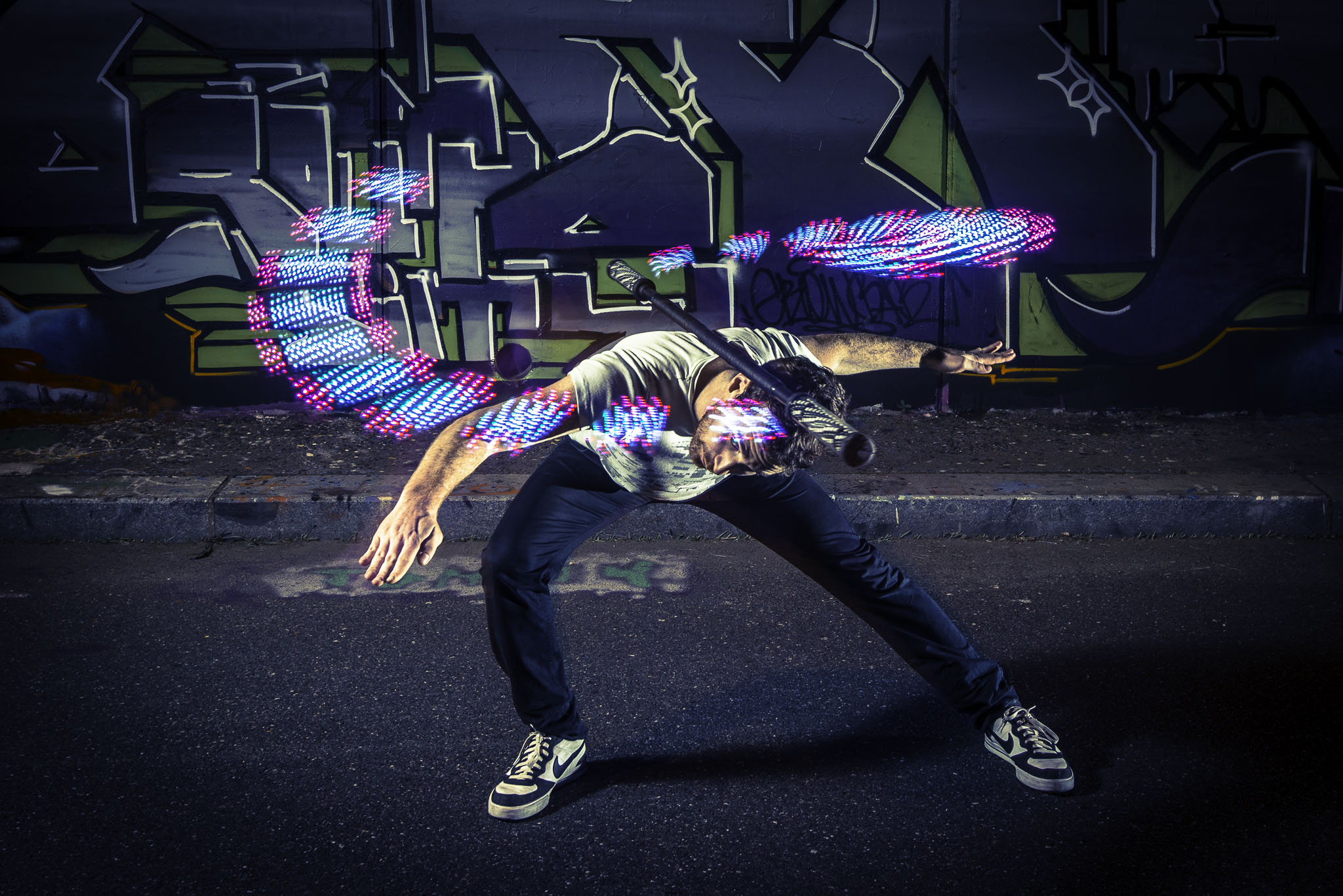 LED Contact Staff - Pyroterra Lighttoys