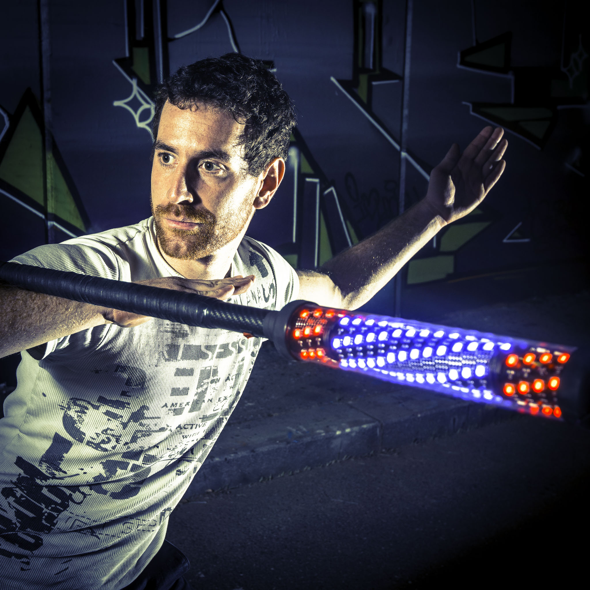 LED Contact Staff - Pyroterra Lighttoys