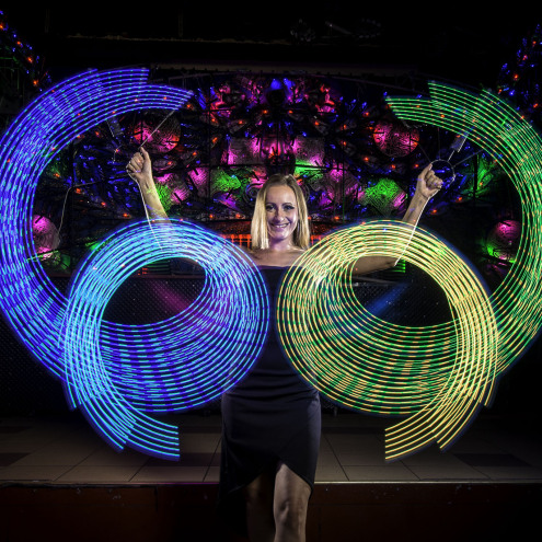 LED Fans - Pyroterra Lighttoys