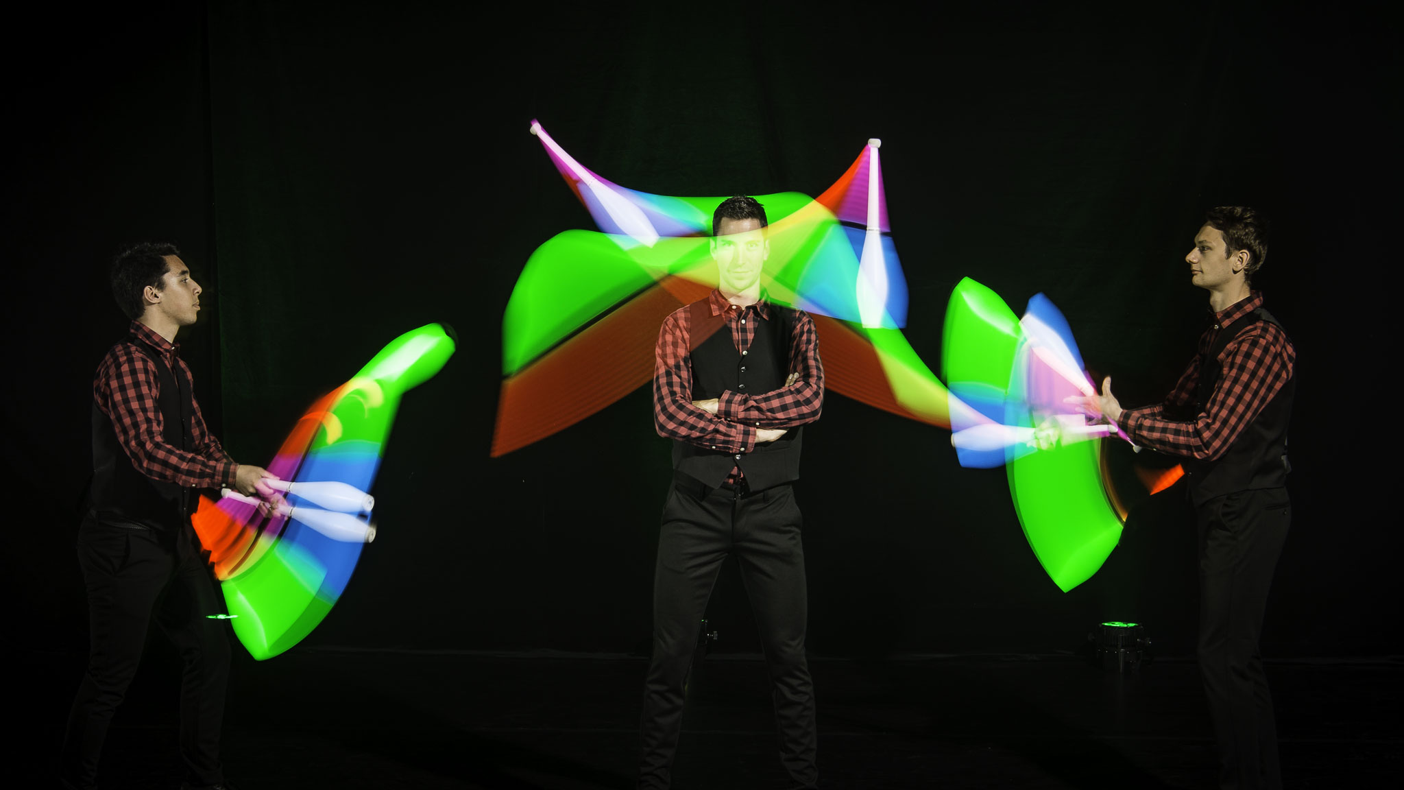 LED Juggling Club - Pyroterra Lighttoys