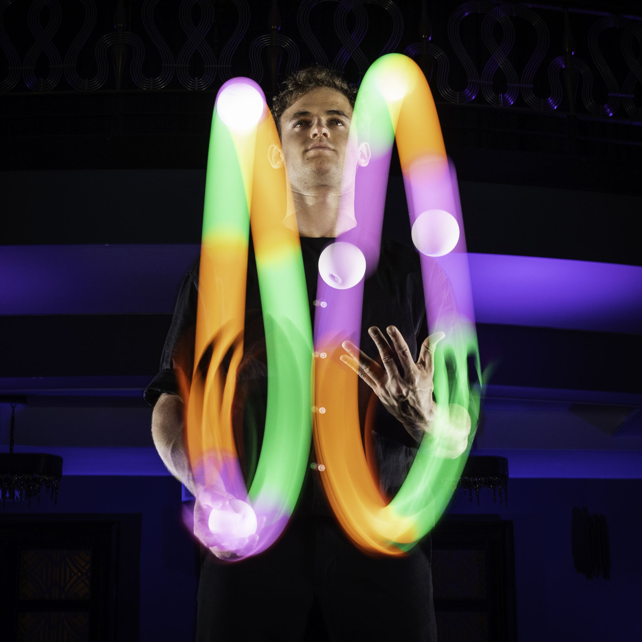 LED Juggling Ball - Pyroterra Lighttoys