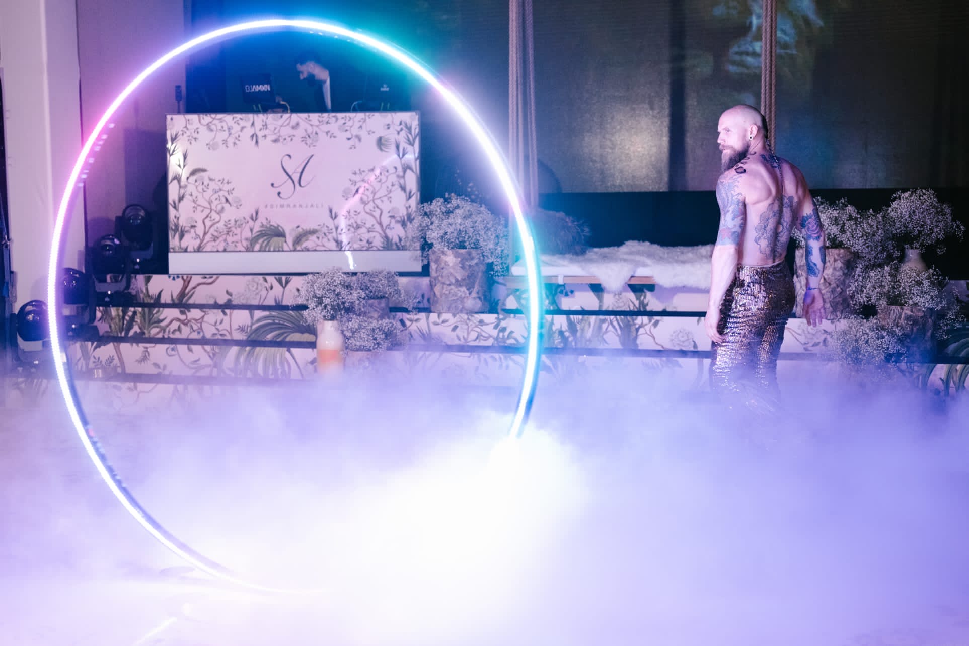 LED Cyr Wheel FT2 - Pyroterra Lighttoys