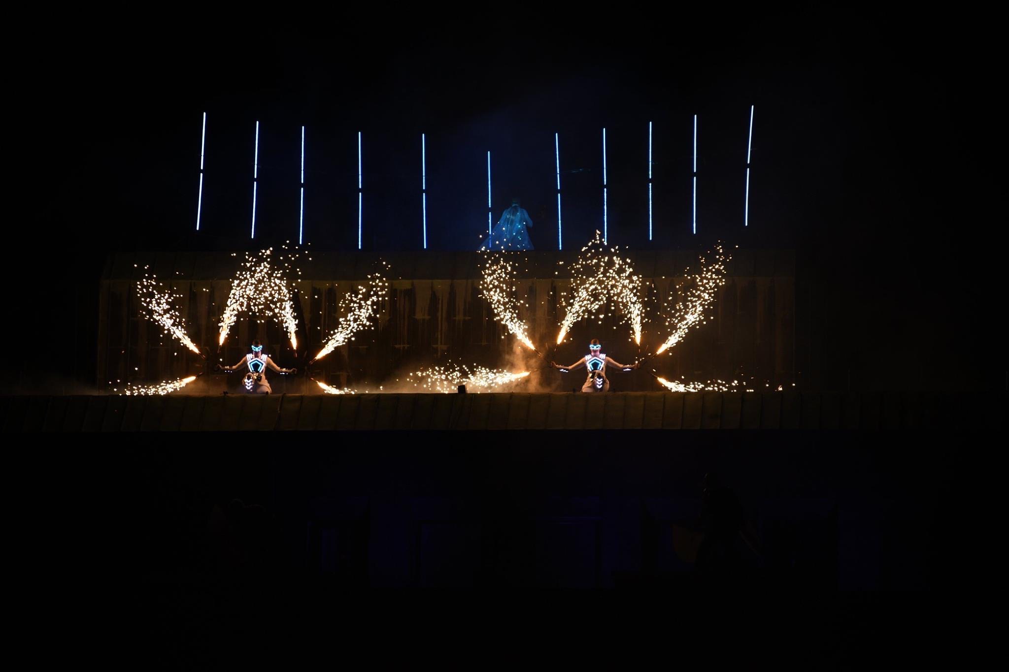 Boom Pyrotechnic Fans - Pyroterra Lighttoys