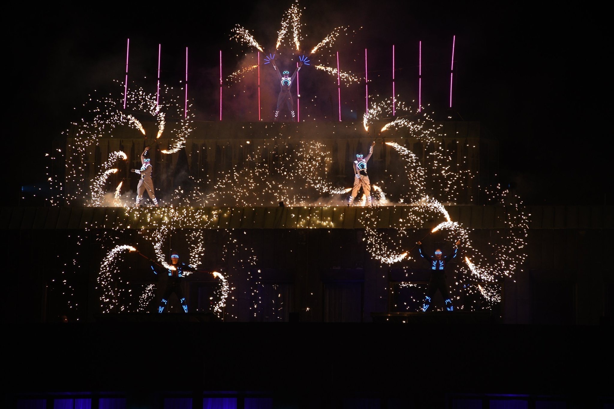 Boom Pyrotechnic Fans - Pyroterra Lighttoys