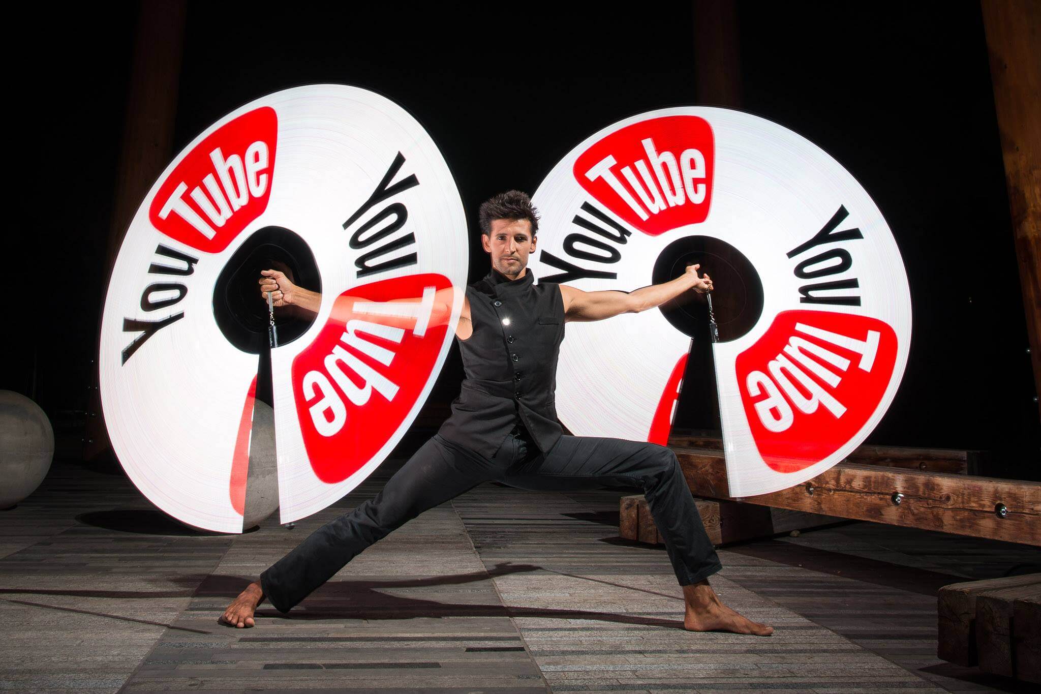 Visual Pixel Poi MAXI - Pyroterra Lighttoys