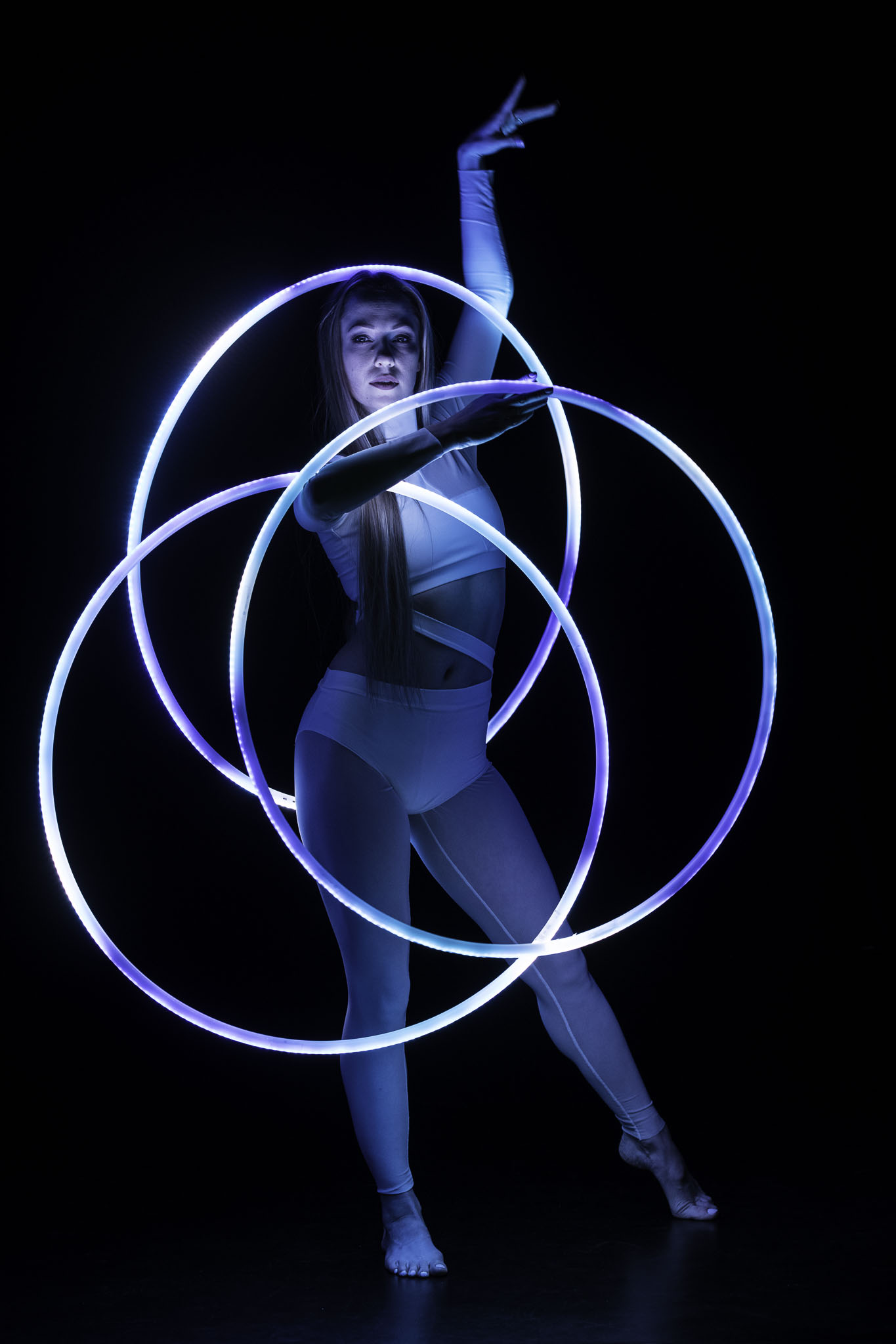 Visual LED Hoop - Pyroterra Lighttoys