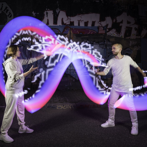 LED Juggling Club FT2 - Pyroterra Lighttoys