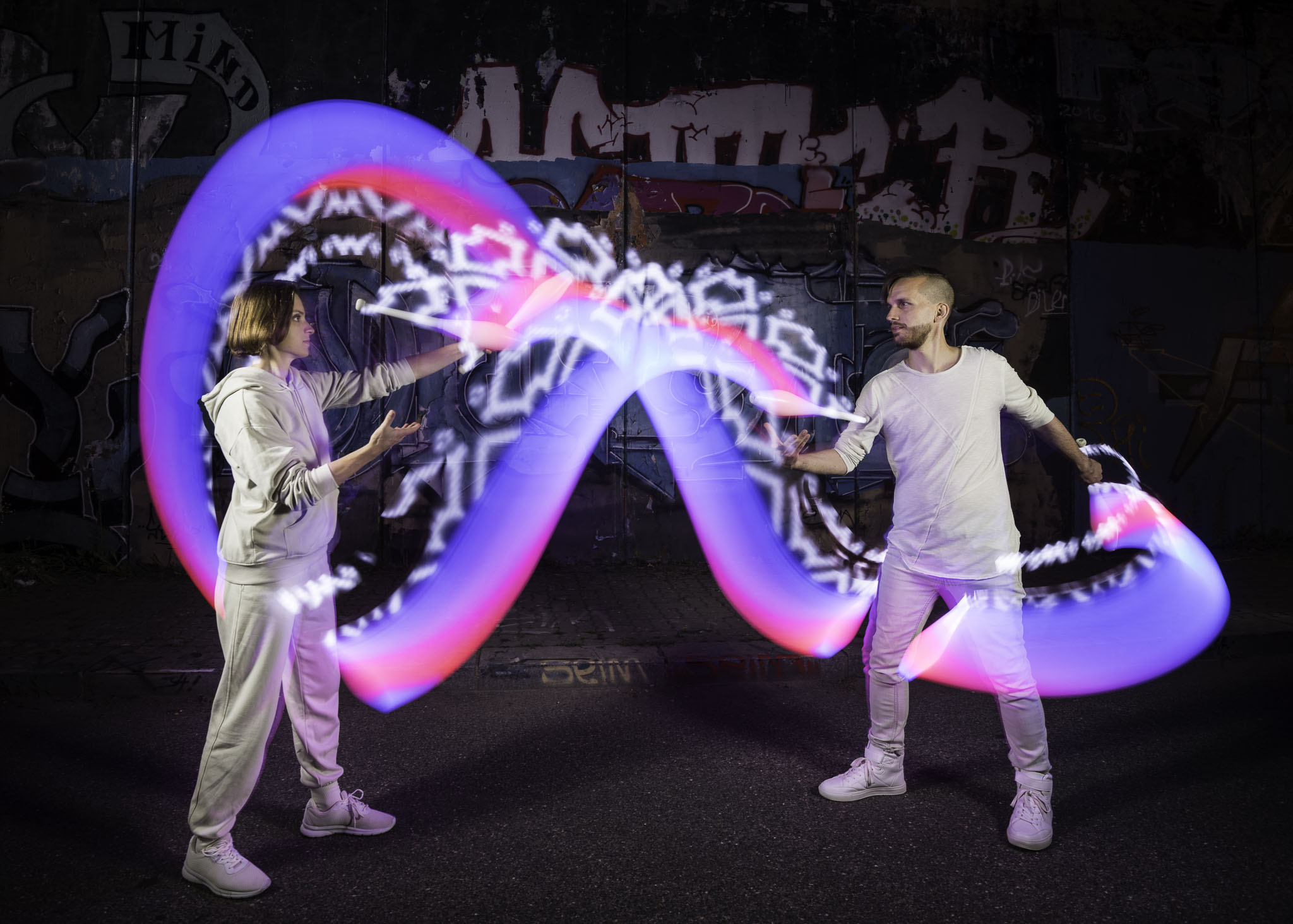 LED Juggling Club FT2 - Pyroterra Lighttoys