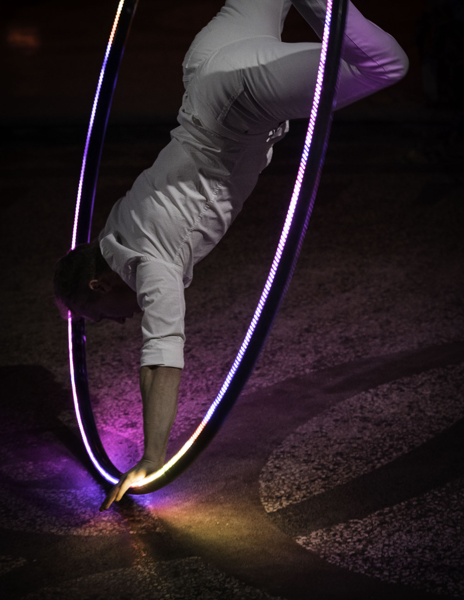 LED Cyr Wheel FT2 - Pyroterra Lighttoys