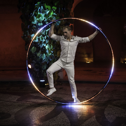 LED Cyr Wheel FT2 - Pyroterra Lighttoys
