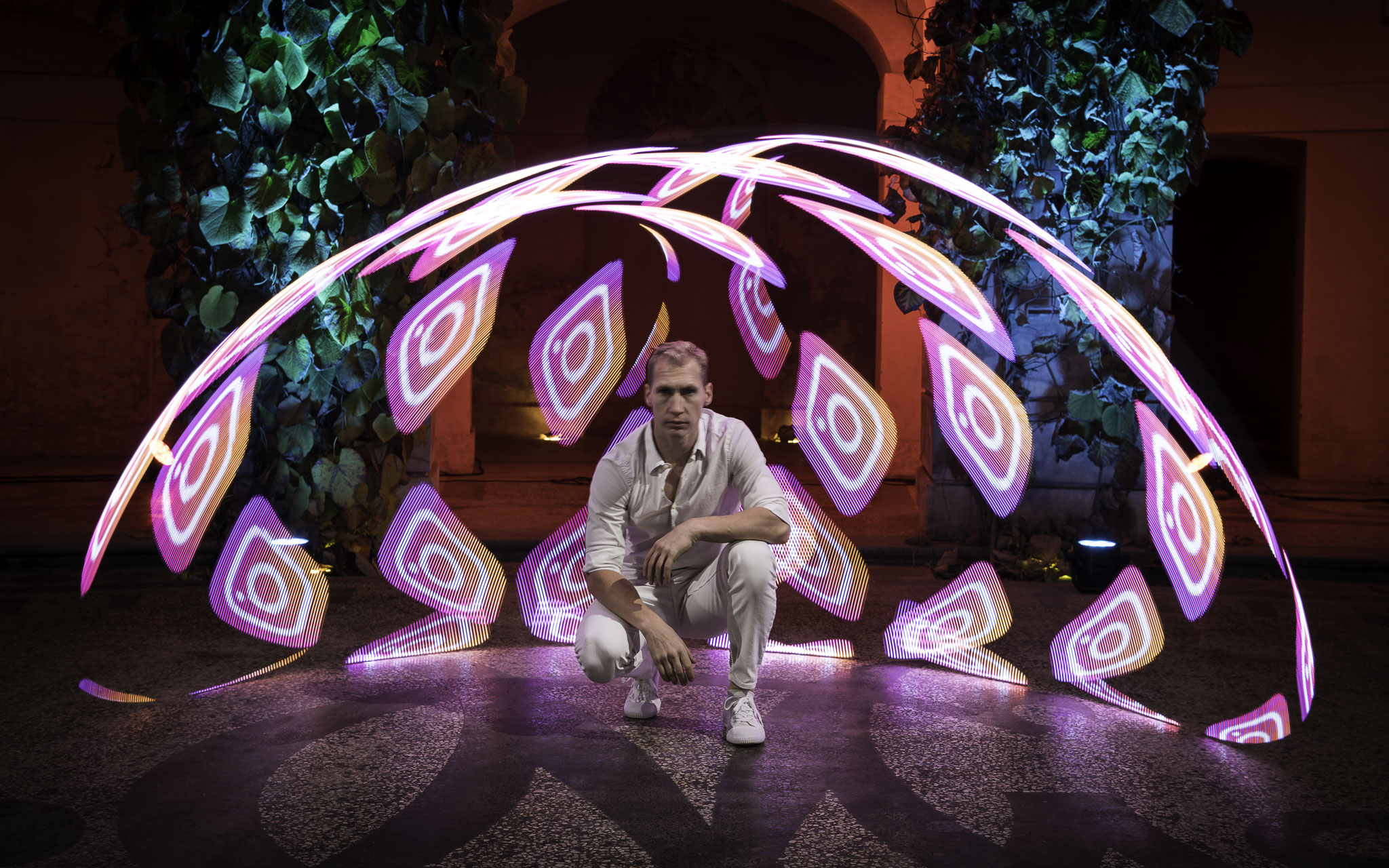 LED Cyr Wheel FT2 - Pyroterra Lighttoys