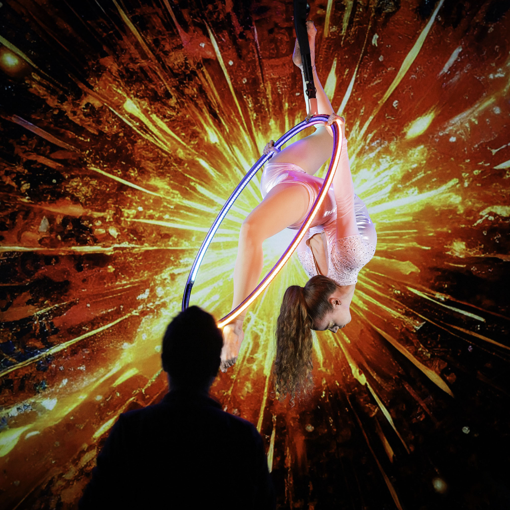 LED Aerial Hoop FT2 - Pyroterra Lighttoys