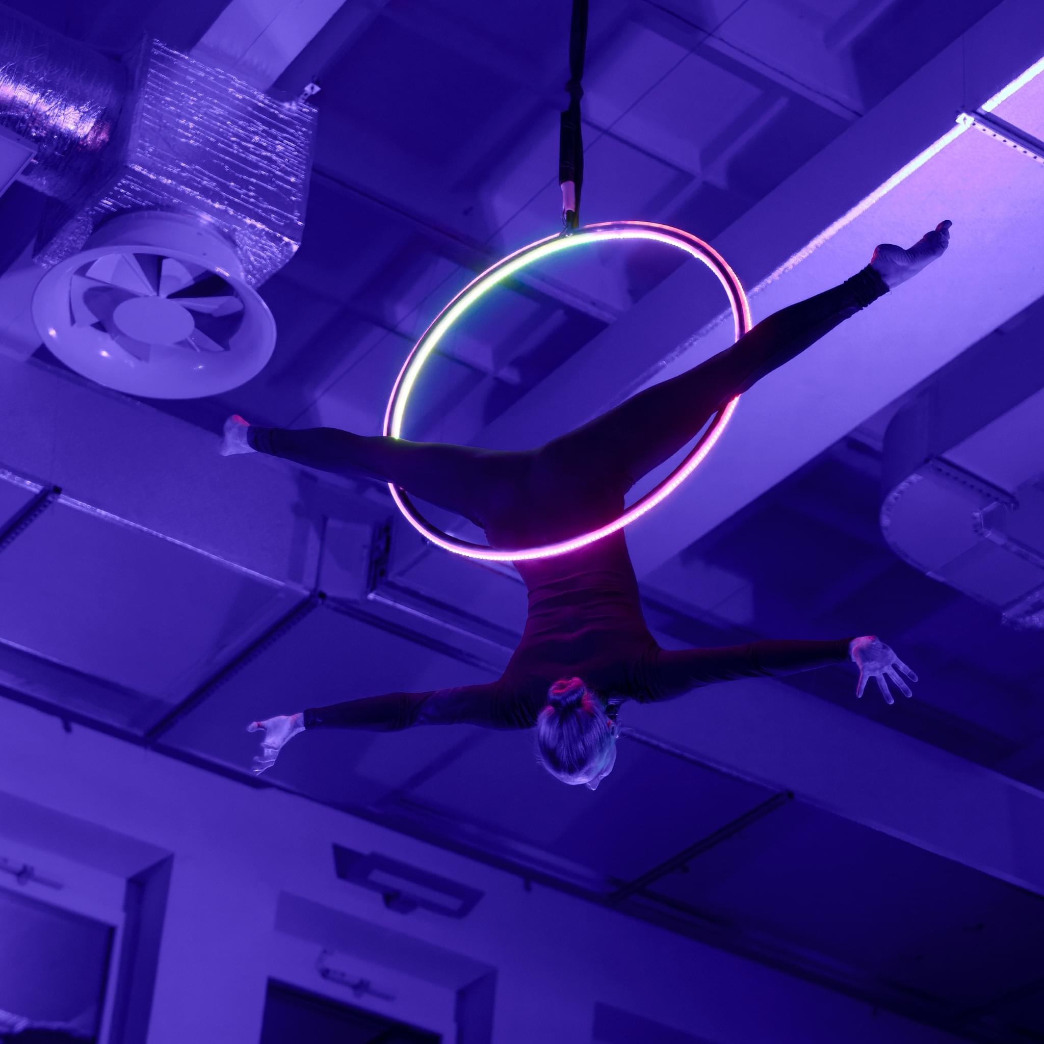 LED Aerial Hoop FT2 - Pyroterra Lighttoys