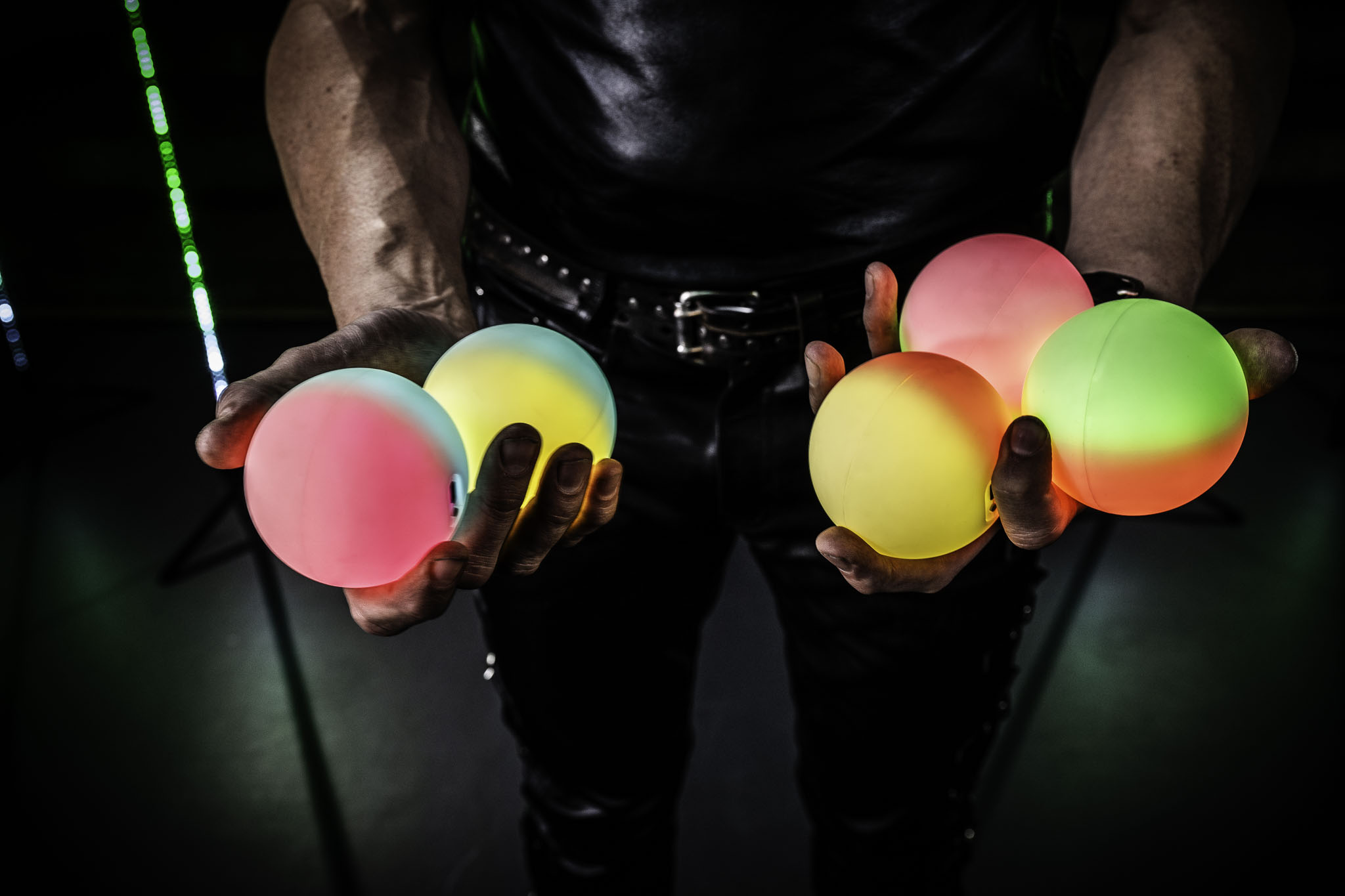 LED Juggling Ball - Pyroterra Lighttoys