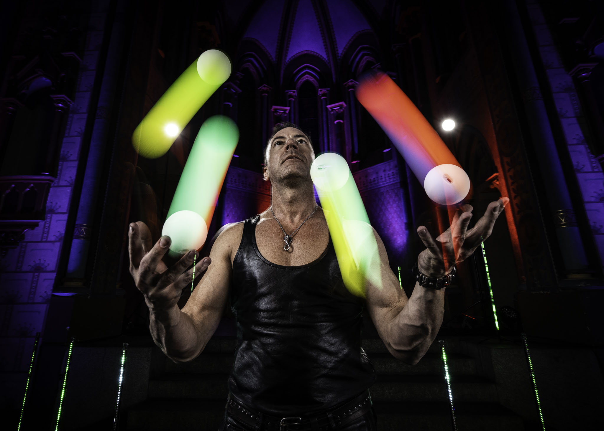 LED Juggling Ball - Pyroterra Lighttoys